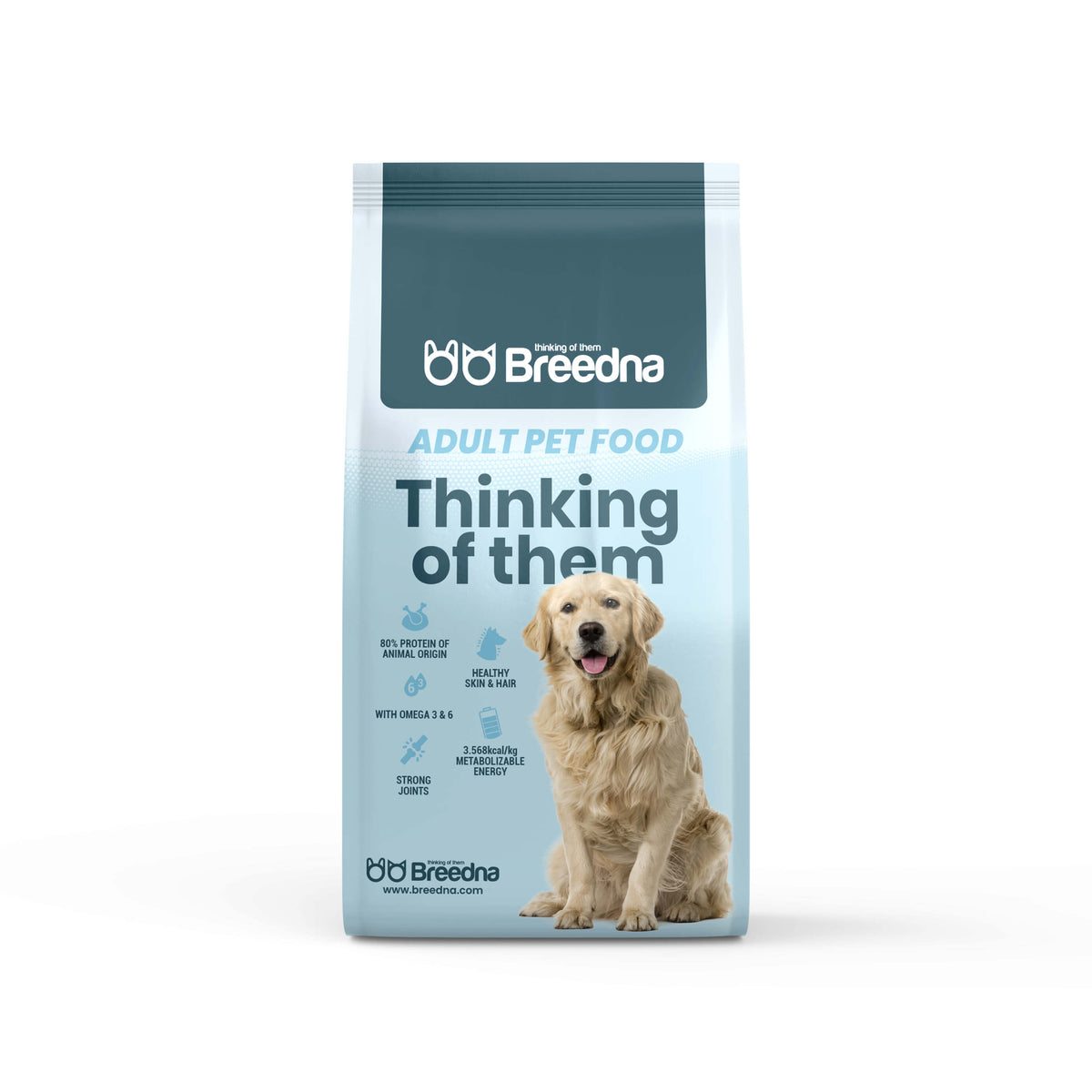 ADULT PREMIUM Dehydrated Chicken【Feed for Adult Dogs】- Breedna